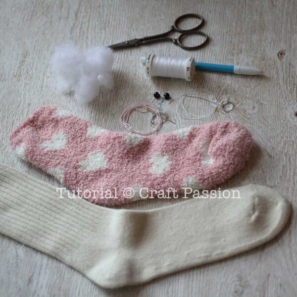 Sock Sheep Stuffed Animal - Free Sewing Pattern • Craft Passion