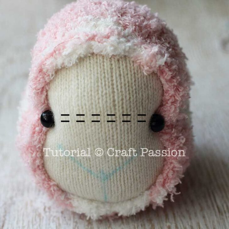 Sock Sheep Stuffed Animal - Free Sewing Pattern • Craft Passion