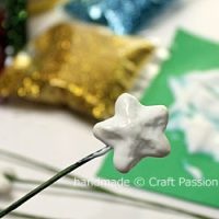 How To DIY Glitter Star - Easy Christmas Crafts • Craft Passion