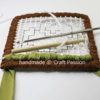 How To Locker Hook Tutorial - Drink Coasters | Craft Passion