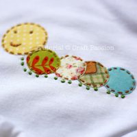 Free Garden Bug Applique Patterns & Tutorial • Craft Passion