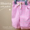 Kid Shorts - Free Sewing Pattern & Tutorial • Craft Passion