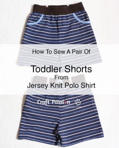 Toddler Knit Shorts - Free Sewing Pattern | Craft Passion