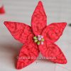 How To Make A Fabric Flower - Poinsettia • Craft Passion