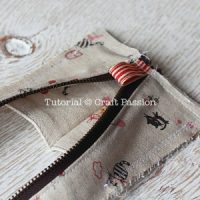 Zipper Pencil Case Sewing Pattern - Free • Craft Passion
