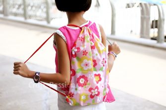 Drawstring Backpack - Free Sewing Pattern | Craft Passion
