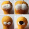Beautiful Needle Felted Lion - How To Make needle felted animals