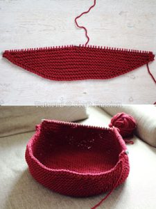 Knit Pouf Ottoman - Free Knitting Pattern | Craft Passion