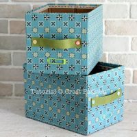 Fabric Storage Box - Easy DIY Craft Tutorial • Craft Passion