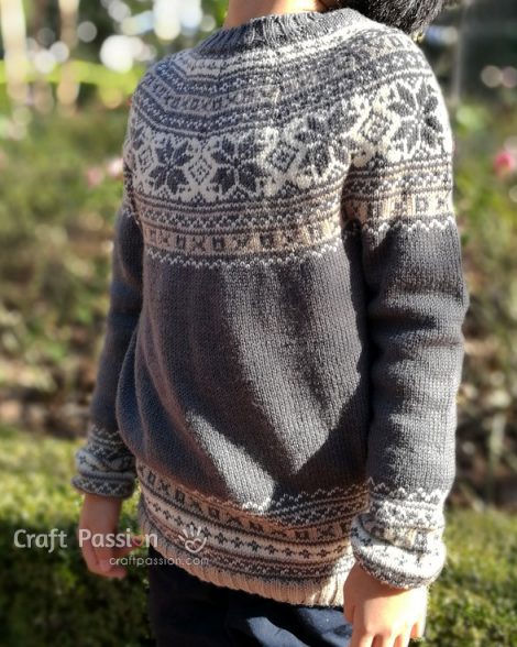 Fair Isle Knit Sweater Patterns - Free • Craft Passion
