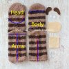 How To Sew Sock Sloth Stuffed Animal, Smie - Free Pattern