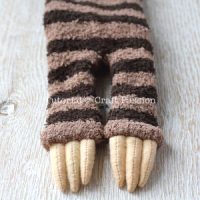 How To Sew Sock Sloth Stuffed Animal, Smie - Free Pattern