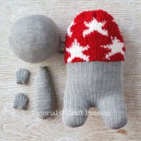 How To Sew Sock Beaver Stuffed Animal - Free Pattern • Craft Passion