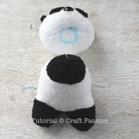 How To Sew Panda Stuffed Animal - Free Pattern • Craft Passion