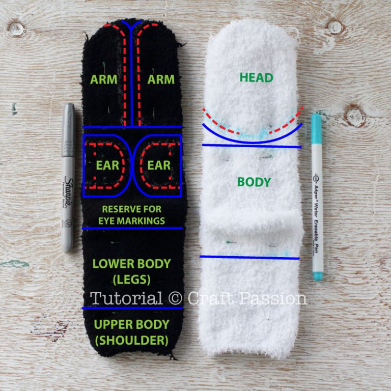 How To Sew Panda Stuffed Animal - Free Pattern • Craft Passion