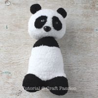How To Sew Panda Stuffed Animal - Free Pattern • Craft Passion