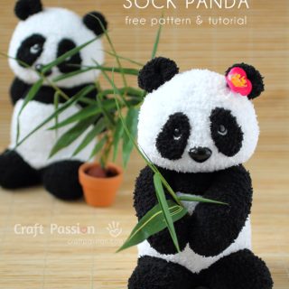 How To Sew Panda Stuffed Animal - Free Pattern • Craft Passion