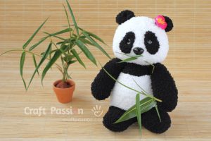 How To Sew Panda Stuffed Animal - Free Pattern • Craft Passion