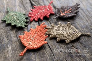 Fall Leaf - Free Crochet Pattern | Craft Passion - Free Pattern & Tutorial