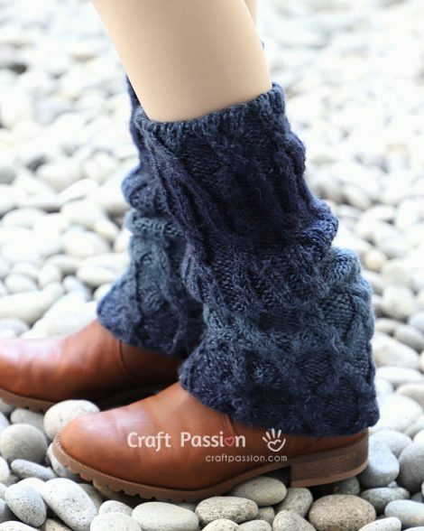 Knit Leg Warmers - Free Knitting Pattern • Craft Passion