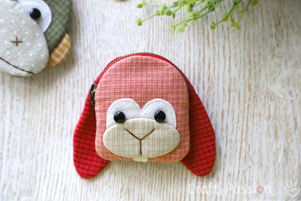 Bunny Coin Purse - Free Sewing Pattern • Craft Passion