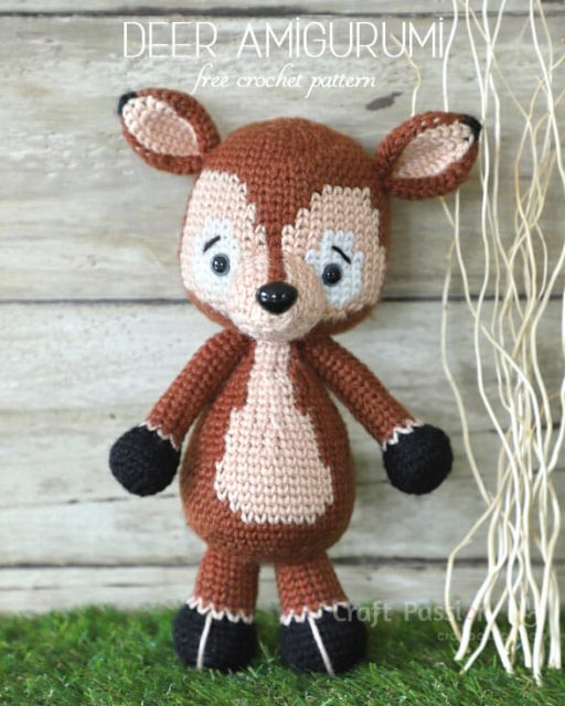 Amigurumi Deer Crochet Pattern- Free Pattern • Craft Passion