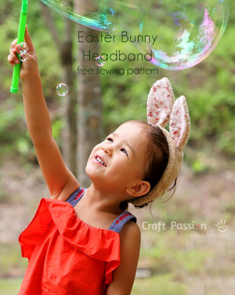 Bunny Ears Headband - Free Sewing Pattern • Craft Passion