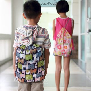 Drawstring Backpack - Free Sewing Pattern | Craft Passion