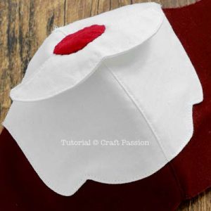 Santa Face Mask - Free Sewing Pattern • Craft Passion