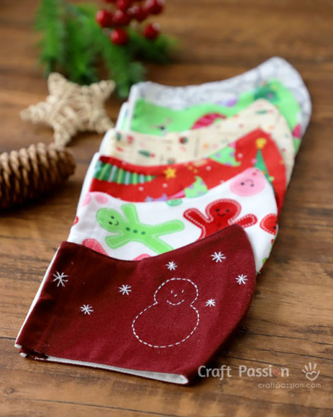 Christmas Face Mask - Sewing Pattern • Craft Passion