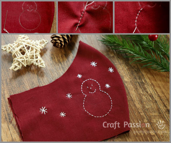 Christmas Face Mask - Sewing Pattern • Craft Passion