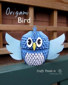 22 Wonderful Origami Birds With Tutorials • Craft Passion