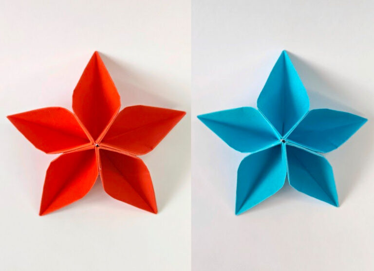 Origami Flower- 29 Origami Projects To DIY • Craft Passion
