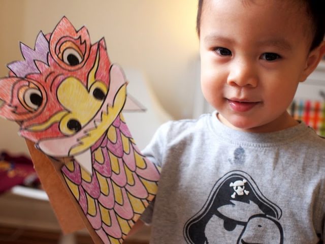 14 Chinese Dragon Puppets - Easy Kid Craft | Craft Passion