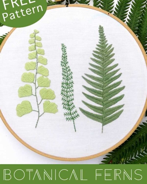 55 Beautiful and Free Embroidery Patterns • Craft Passion