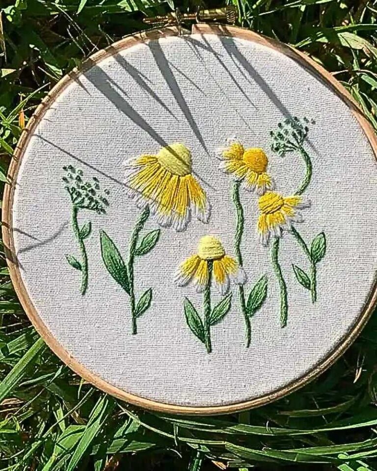 55 Beautiful and Free Embroidery Patterns • Craft Passion