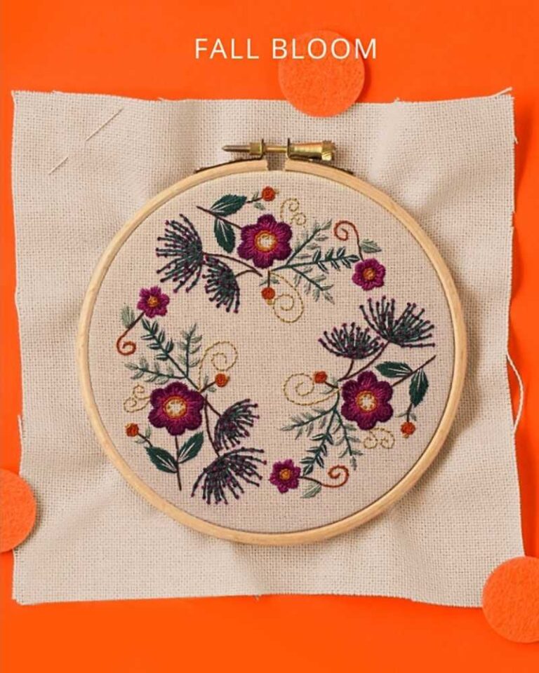 55 Beautiful and Free Embroidery Patterns • Craft Passion