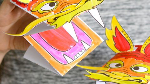 14 Chinese Dragon Puppets - Easy Kid Craft | Craft Passion