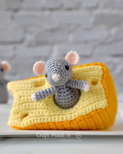 Crochet Cheese Wedge Pattern - #1 Free Crochet Pattern • Craft Passion