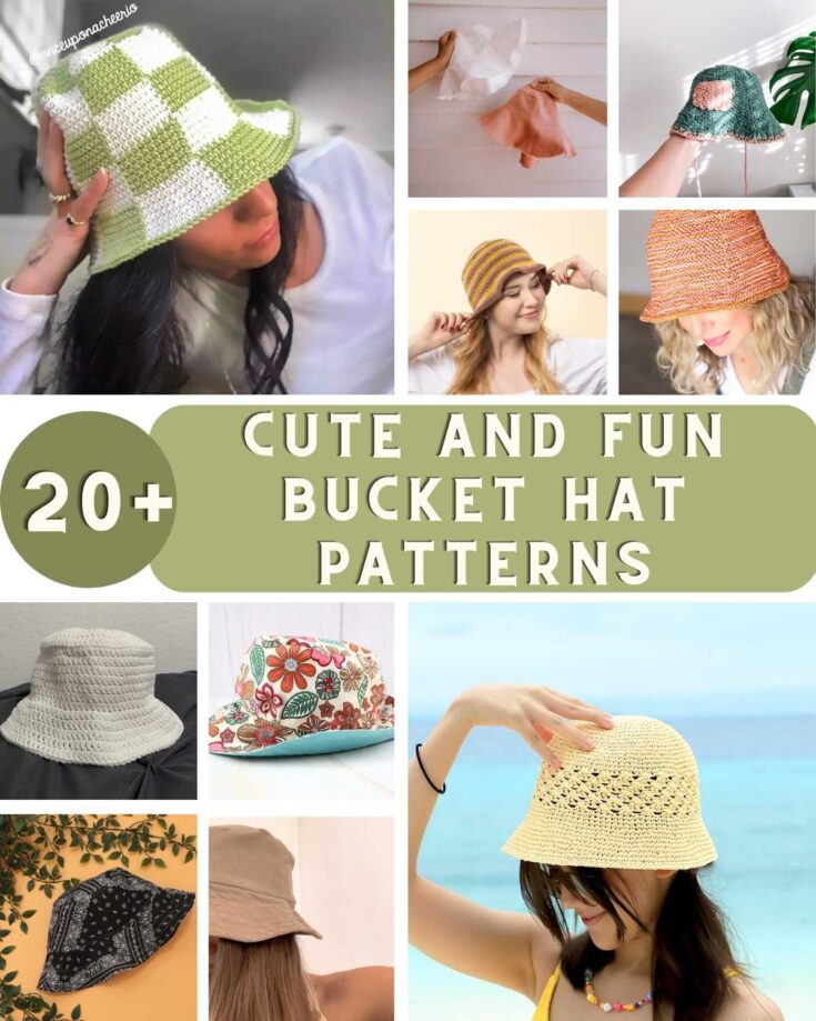 21 Cute and Fun Bucket Hat Patterns • Craft Passion