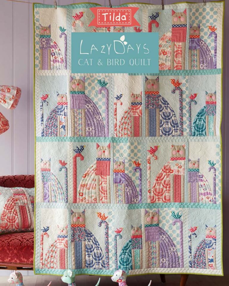 25 Purrfect and Adorable Cat Quilt Patterns • Craft Passion