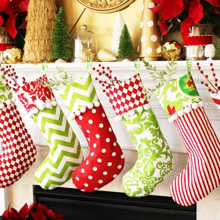 34 Creative and Free Christmas Stocking Patterns • Craft Passion