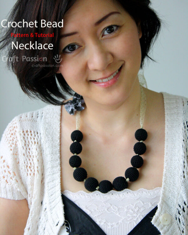 Beaded Necklace - Free Crochet Pattern • Craft Passion