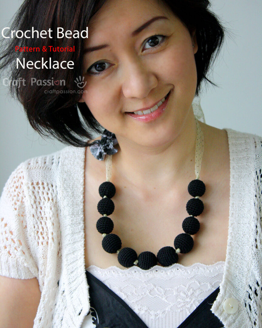 Beaded Necklace - Free Crochet Pattern • Craft Passion