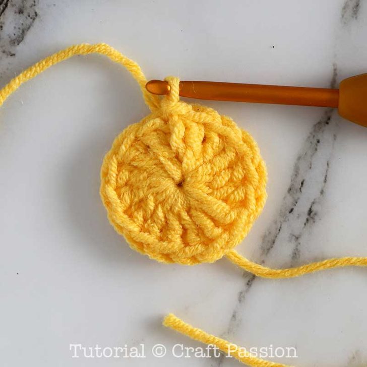 Crochet Smiley Face Pattern In A Granny Square • Free Crochet Pattern