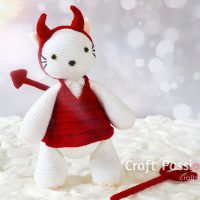 Devil Horns & Tail Patterns • Free Halloween Crochet Pattern