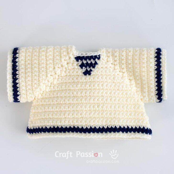 Sailor Costume For Amigurumi - Free Crochet Pattern