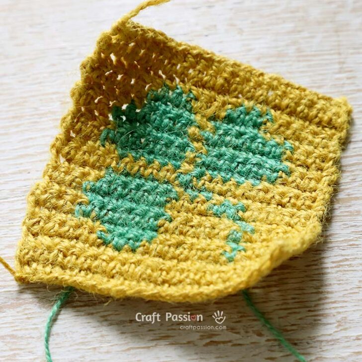 Crochet Shamrock Coaster Pattern - Free Pattern • Craft Passion