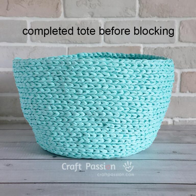 Straw Bag - Free Crochet Pattern • Craft Passion