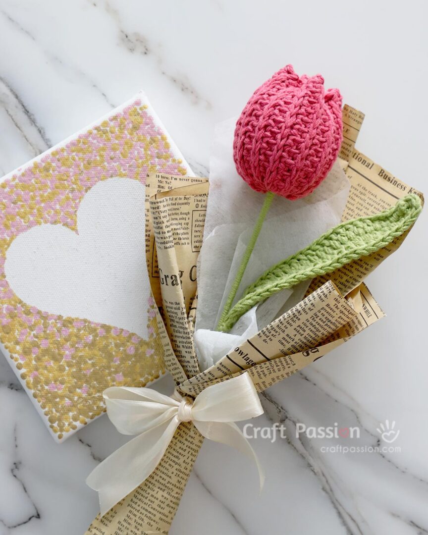 Free Crochet Tulip Pattern In 2 Variations • Craft Passion